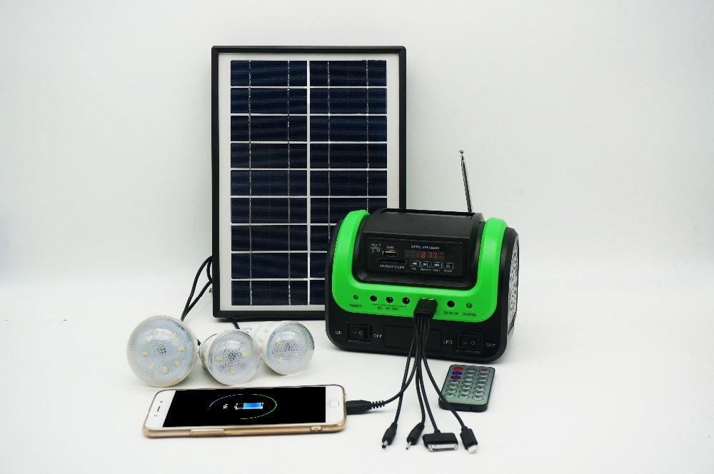 Solar Home System 5w Solar Light Kit With Lead Acid Battery Solar ...